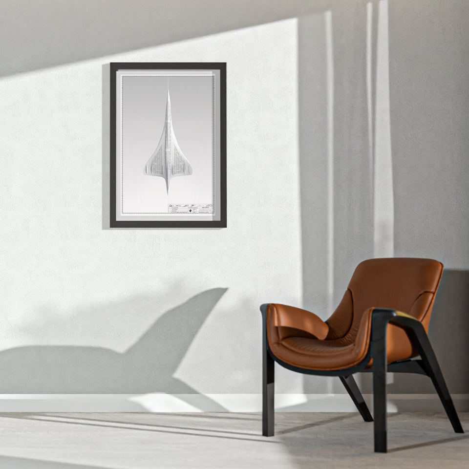 Concorde Poster by Discommon Goods
